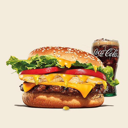 Combo Extreme Cheese Whopper Jr + Drink