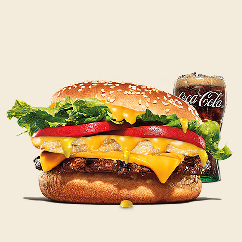 Combo Extreme Cheese Whopper + Drink